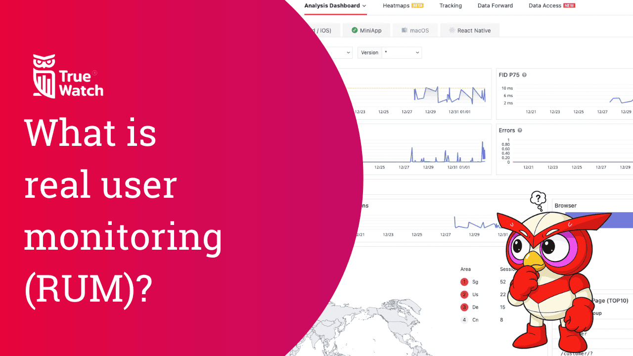What is real user monitoring (RUM)?